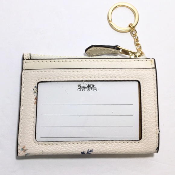 Coach | Accessories | Coach Mini Skinny Wallet Keychain Bag Charm Nwt ...